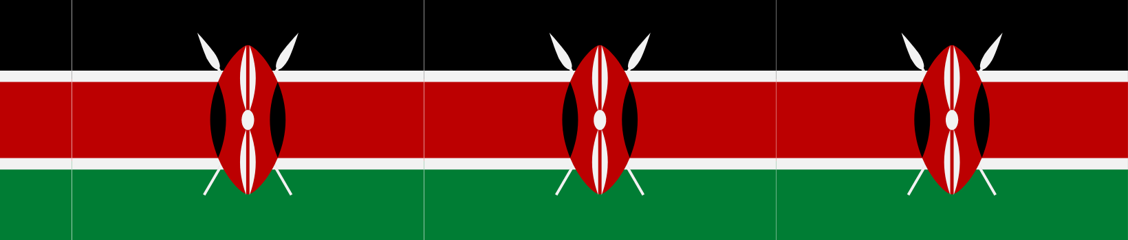 The Kenyan Flag Collection – Rock and Stones